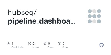 Github Hubseq Pipeline Dashboard