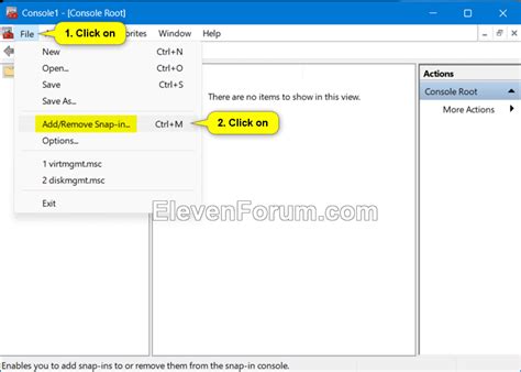 create custom microsoft management console mmc snap in shortcut in