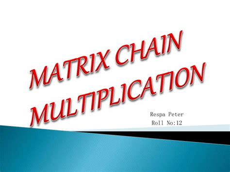 pdf matrix chain multiplication dokumen tips