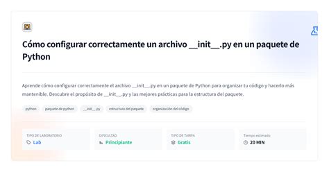 ¿cómo Configurar Correctamente Un Archivo Initpy En Un Paquete Python Guía Y Mejores