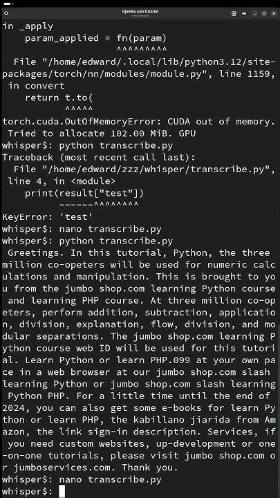 Offline Speech Recognition In Python Via Whisper Youtube