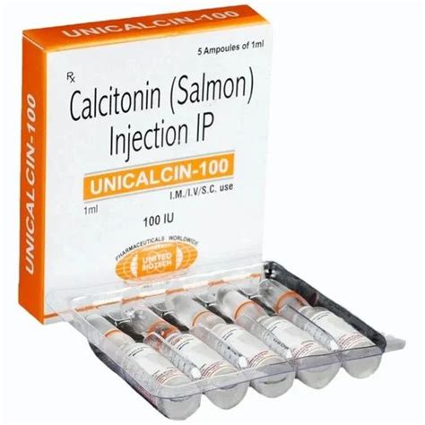 Calcitonin Unicalcin 100iu Injection Miacalcic At ₹ 333 Piece
