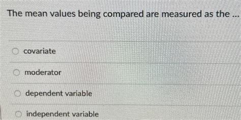 Solved If There Are Significant Mean Differences Between The