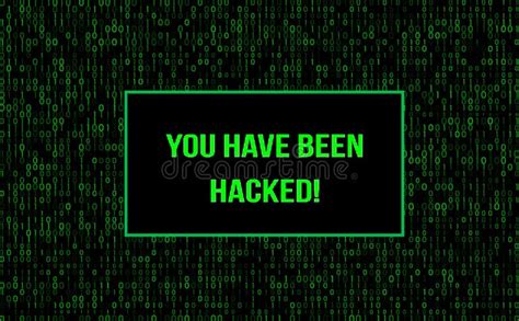 Stream Binary Matrix Code On Screen Numbers Of The Computer Matrix With The Message That You