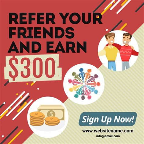 Referral Program Instagram Post Template Postermywall