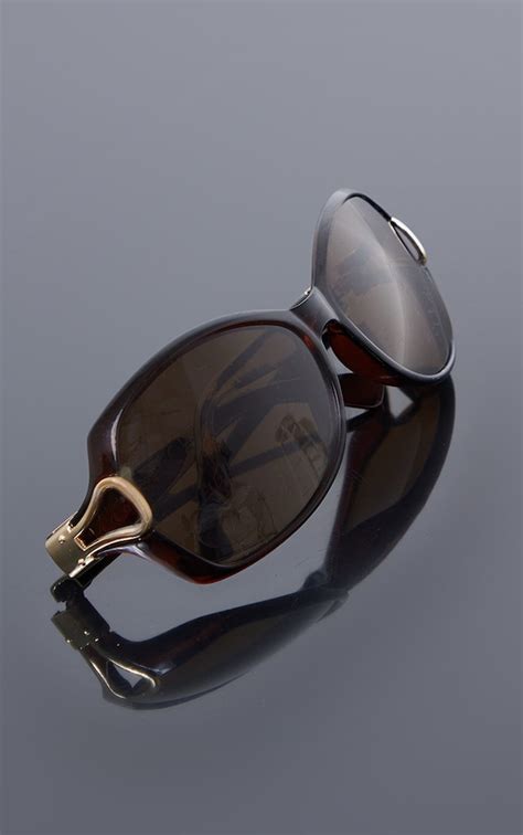 Brown 90s Bug Eye Sunglasses Accessories Plt