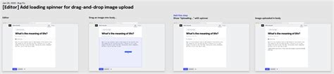 Editor Add Loading Spinner For Image Drag And Drop Upload · Issue 12443 · Foremforem · Github