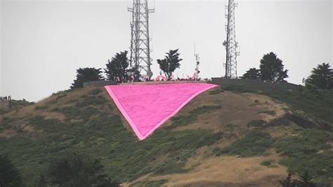 San Franciscos Pink Triangle Shines As Beacon Of Hope On Twin Peaks