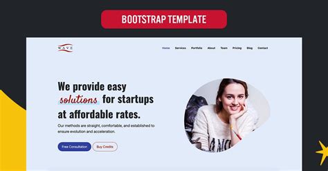 Wave Pro Bootstrap 5 Multipurpose One Page Template Bootstrapbrain