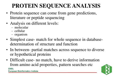 Ppt Genome Annotation And Functional Genomics The Protein Sequence