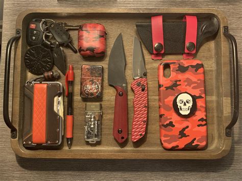 Edc Never Has A Final Form Does It All Red And Black Redc