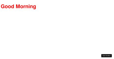 Inline Styling In Jsx Forked Codesandbox