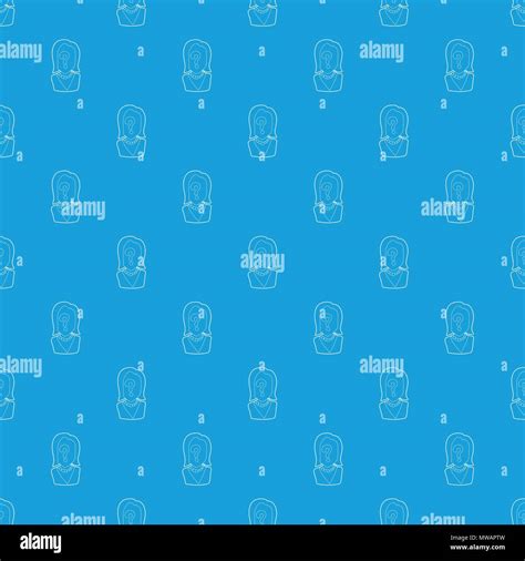 Question Pattern Vector Seamless Blue Stock Vector Image And Art Alamy