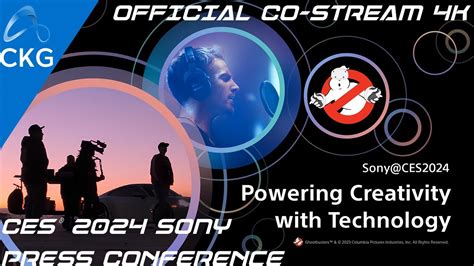 CES 2024 Sony Press ConferenceSony Official Co Stream YouTube