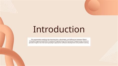 Comparison Of Oop With Procedural And Functional Programming Ppt