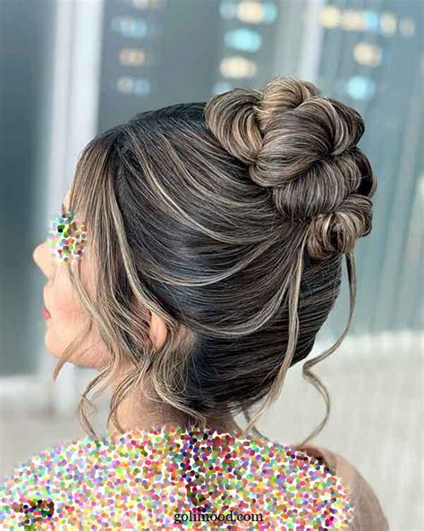 مدل شینیون موی کوتاه ” 2024؛ بعد چند سال باز هم از مد نمیافته عکس