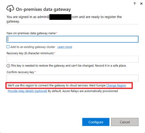 setup on premises data gateway simplify it