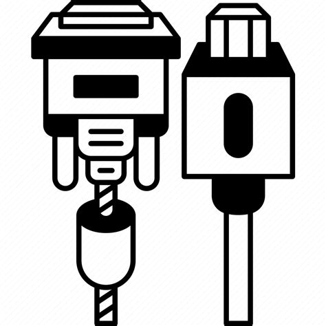 Dvi Cable Connector Digital Signal Icon Download On Iconfinder