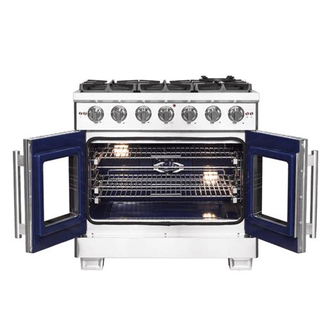 Forno Capriasca 36 536 Cu Ft Professional Gas Range With French Do