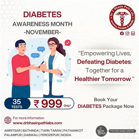 Dr T Bhasin Path Labs On Linkedin Diabetes Drtbhasinpathlabs Drtbhasin T1d T2d Amritsar