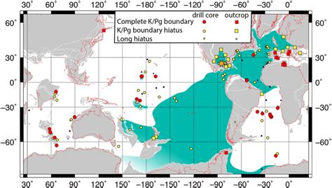 Plate Reconstruction And Site Locations At The Age Of The Kpg