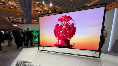 Samsung Unveils Worlds First 130 Inch Micro Rgb Tv At Las Vegas Show