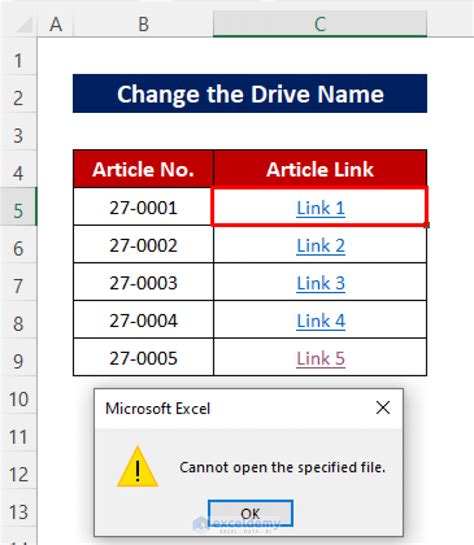 Fixed Hyperlinks In Excel Not Working After Saving Solutions