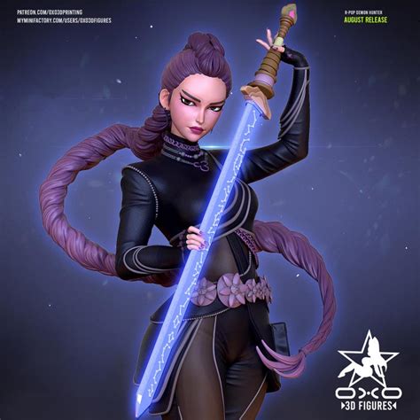 Rumi Kpop Demon Hunters Sword Etsy España