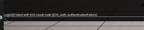 EOS Auth AuthenticationFailure On Steam Login Issue Betidestudio EOSIntegrationKit GitHub