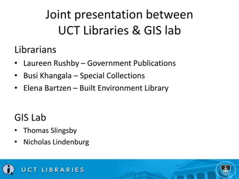 Intro To Gis Pptx Geography Science