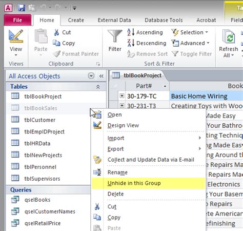 How To Show Hidden Tables In Microsoft Access SkillForge