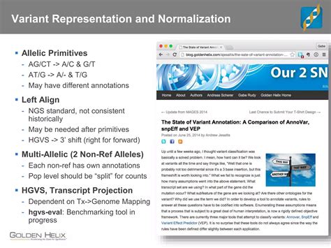 2015 Functional Genomics Variant Annotation And Interpretation Tools