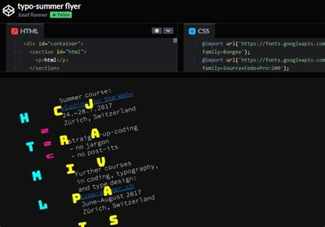 13 Css Flyer Code Examples Webtopic
