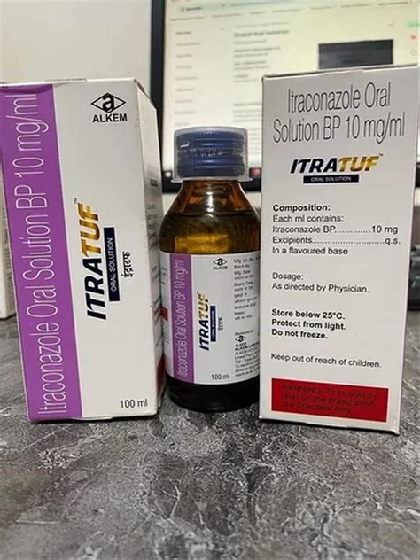 Itraconazole Itratuf Oral Solution 10 Mg 10mgml At ₹ 493bottle In Surat