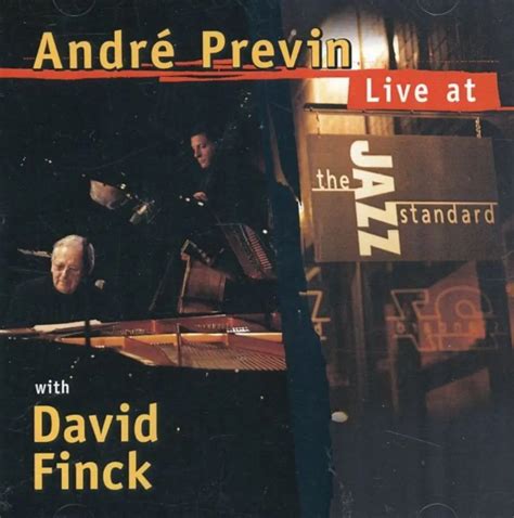 駿河屋 Andre Previn Piano David Finck Double Bass Live At The Jazz