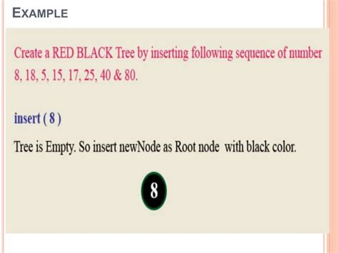Red Black Tree Insertion Ppt