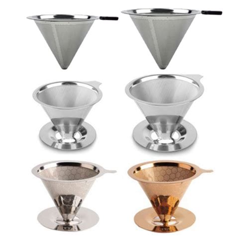 카페클럽 바리스타 스텐 커피필터 스텐 드리퍼 6종 모음 티몬