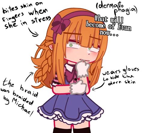 Elizabeth Afton Fnaf Gacha Nox Милые рисунки