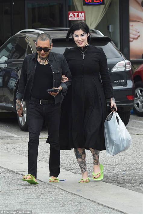 Kat Von D And Husband Rafael Reyes Treat Themselves To Pedicures In La