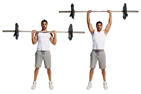 Упражнения на плечи в тренажерном зале