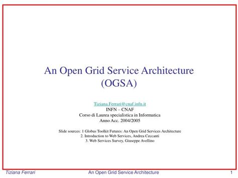 ppt an open grid service architecture ogsa powerpoint presentation