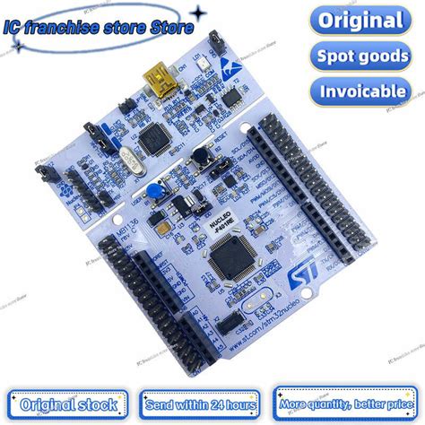 1 ชิ้น Lot Nucleo F401re Stm32 บอร์ดพัฒนา Nucleo 64 Stm32f401ret6 เป็นต Shopee Thailand