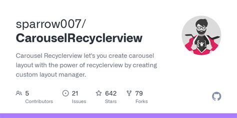 Github Sparrow Carouselrecyclerview Carousel Recyclerview Let S You Create Carousel Layout