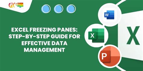 Excel Freezing Panes Guide For Effective Data Management