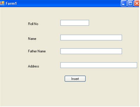 Connect To Access Database In C And ADO NET