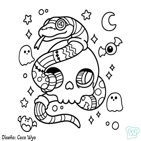 41 Spooky Cutie Coloring Pages Download And Print Pdf