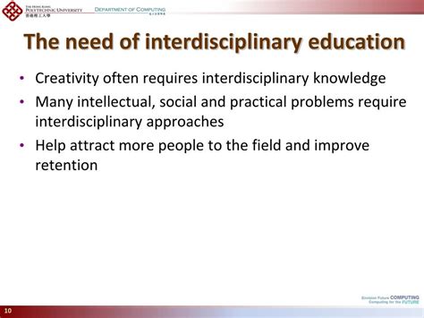 Ppt Challenges And Opportunities Of Interdisciplinary Computer Science Education Powerpoint