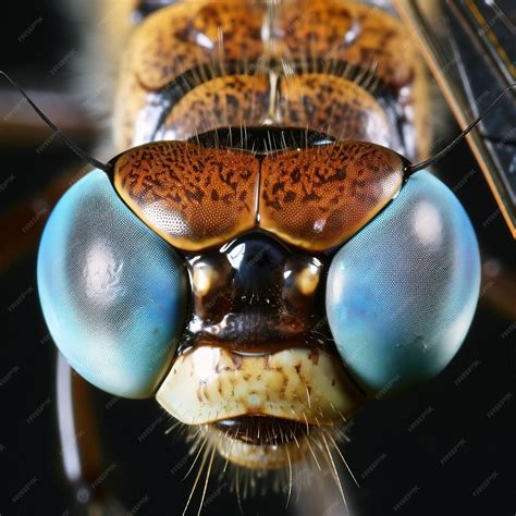 Premium Photo Dragonfly Eyes Macro Photography 4