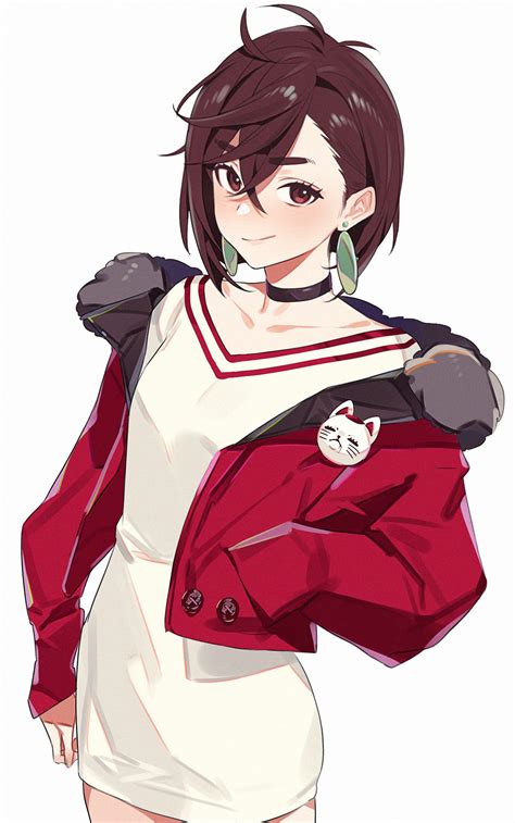 Yi Shin Jian Ayase Momo Turbo Granny Dandandan Dandadan Highres Girl Black Choker