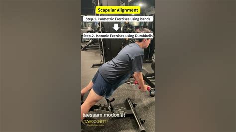18】 Scapular Alignment Exercise 어깨통증 Youtube